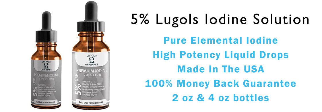 5% Lugols Solution - Pure Iodine Solution - – Lugols Originals
